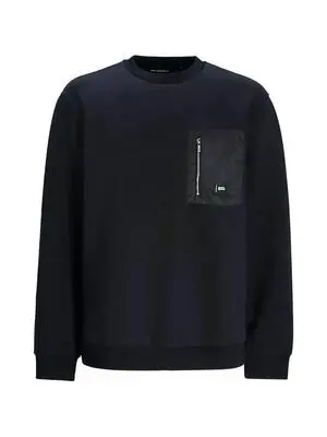 Karl Lagerfeld Zip-pocket Sweatshirt