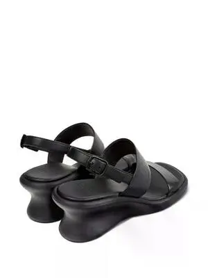 Camper Louise Leather Sandals - Black