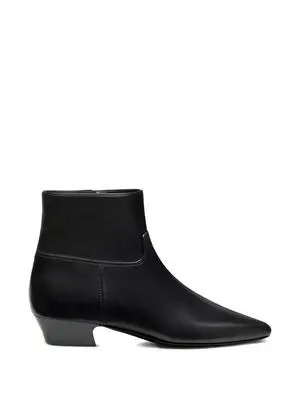STUART WEITZMAN Stassi Zip Pointed Toe Boots