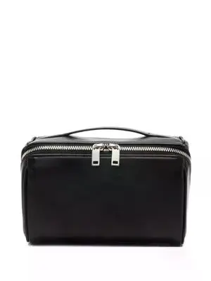 Saint Laurent Zip Top Handle Clutch - Black