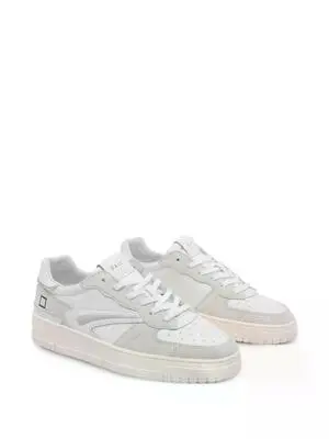 D.a.t.e. Torneo Round-toe Leather Sneakers