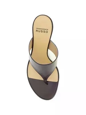 FRANCESCO RUSSO Stiletto-heel Sandals - Brown