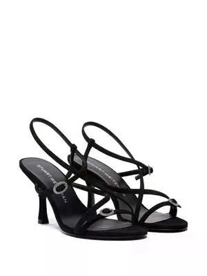 STUART WEITZMAN Crystal-embellished Strappy Sandals
