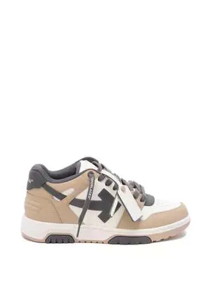 Off-white Patchwork Shoes For Men