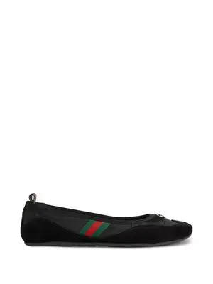 Women's Gucci Black Flats