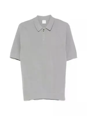 Eleventy Zip Polo Shirt - Blue