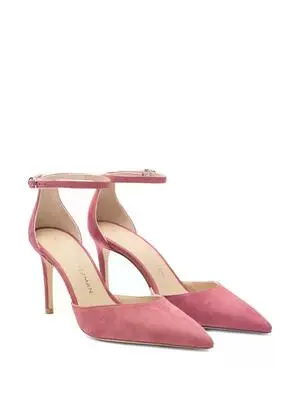 STUART WEITZMAN Pointed Pumps With Ankle Strap