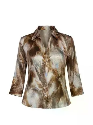 L'Agence Three-quarter Sleeve Shirt