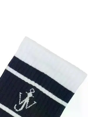 JW Anderson Logo Print Socks