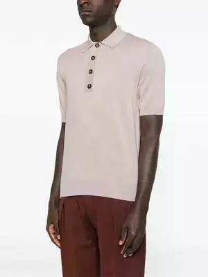 Eleventy Fine-knit Polo Shirt
