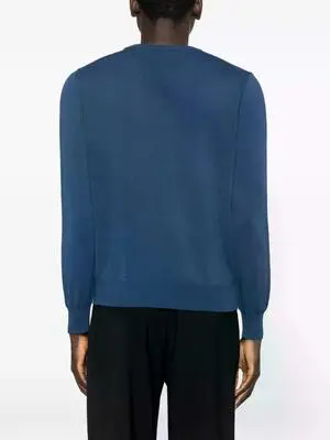 Canali Crew-neck Sweater - Blue