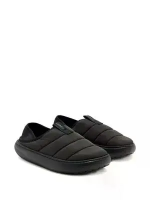 CROCS Quilted Mules - Black