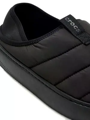 CROCS Quilted Mules - Black