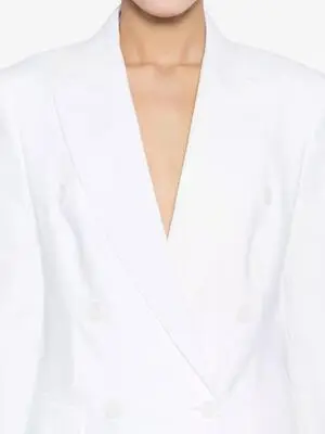 Max Mara Pagella Double-breasted Blazer - White