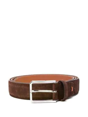 Santoni Calfskin Belt - Brown