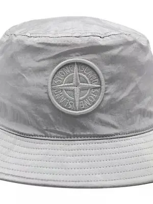 Stone Island Logo Patch Bucket Hat
