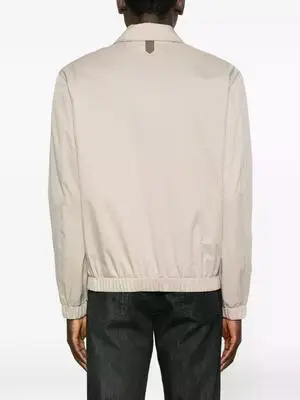 Canali Zip-up Jacket - Neutrals