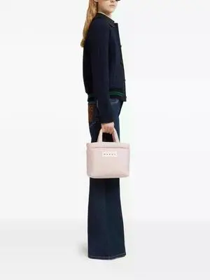 Marni Padded Logo-patch Tote Bag