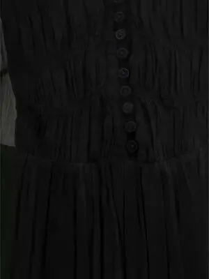 MARANT ETOILE Briane V-neck Maxi Dress - Black