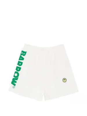 BARROW Logo-print Shorts - White