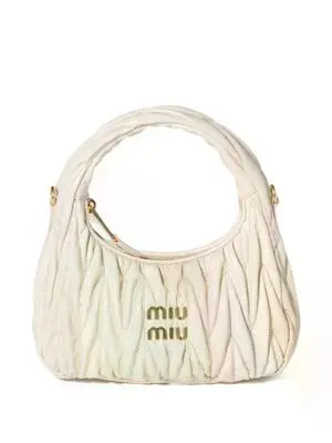 Miu Miu Gold Tone Shoulder Bags