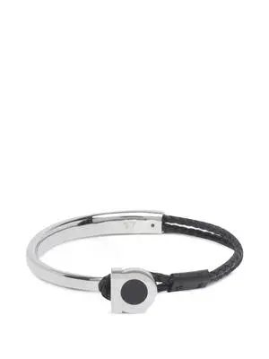 FERRAGAMO Logo Closure Bracelet - Silver