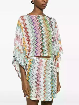 Missoni Zigzag-pattern Blouse - White
