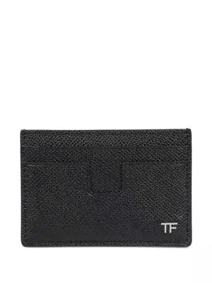 TOM FORD Logo-plaque Cardholder - Black