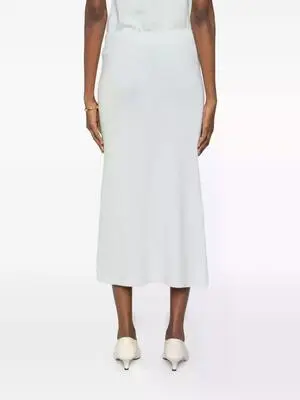 JIL SANDER Button-detailed Midi Skirt