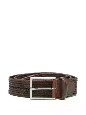 Canali Textured Belts For Men