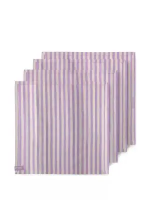 PIP STUDIO Striped Napkins - Purple