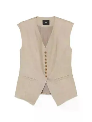 Eleh Button Detailed Outerwear For Women