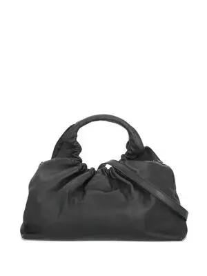 Antonelli Firenze Leather Tote Bag With Ruched Handle