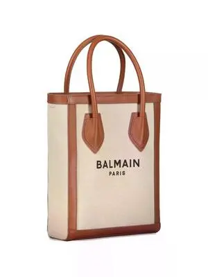 Balmain Logo Tote Bag - Neutrals