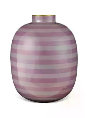 PIP STUDIO Striped Vase - Purple
