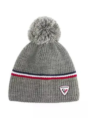 Rossignol Pompom-detail Beanie - Grey