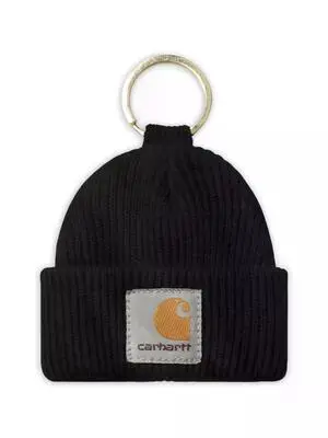 Carhartt Work In Progress Beanie Keyring - Black