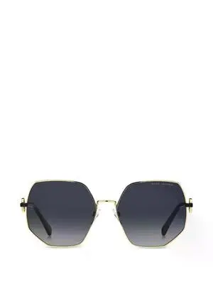 Marc Jacobs Geometric Sunglasses - Gold