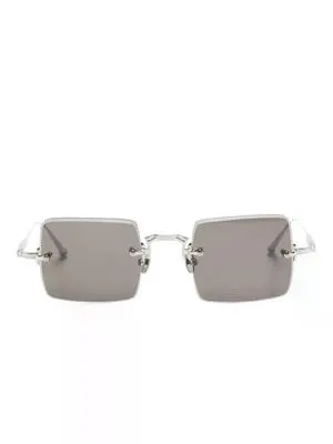 Matsuda Rimless Square-frame Sunglasses - Silver