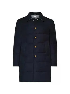 Thom Browne Buttoned Padded Coat