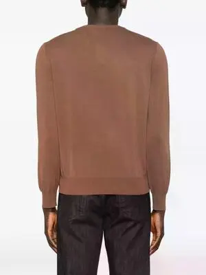 Canali Crew-neck Long-sleeve Sweater