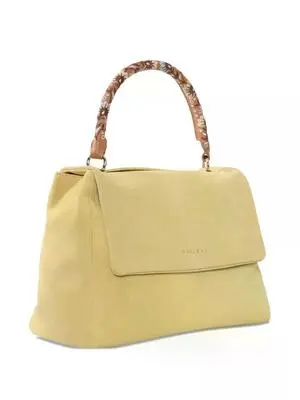ORTIGNI Floral-handle Tote Bag - Yellow