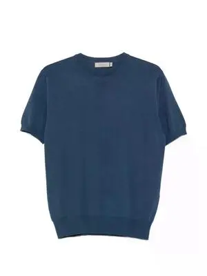 Canali Short Sleeve T-shirt - Blue
