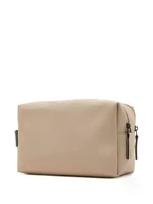 Rains Zip-fastening Wash Bag - Neutrals