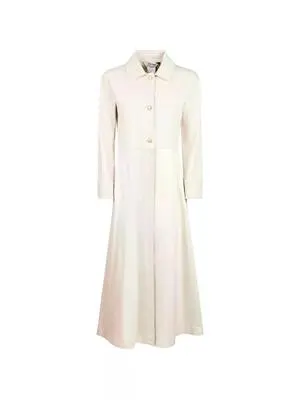 Max Mara Buttoned Shirt Dress - Neutrals