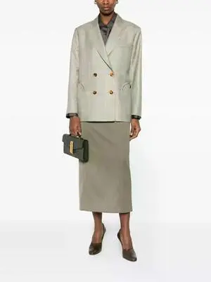 BLAZÉ MILANO Check Double-breasted Jacket