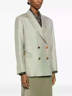 BLAZÉ MILANO Check Double-breasted Jacket