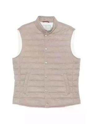 Brunello Cucinelli Fitted Vests For Men