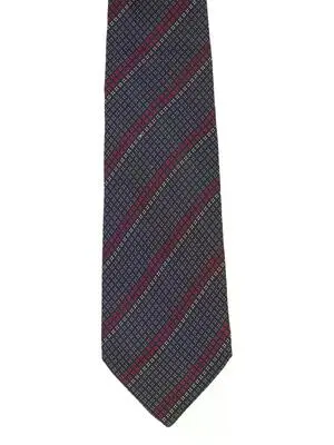 Saint Laurent Striped Tie