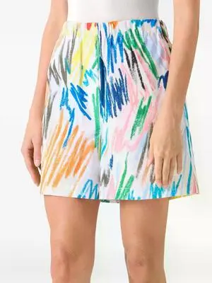 Akris Pop Scribble Shorts
